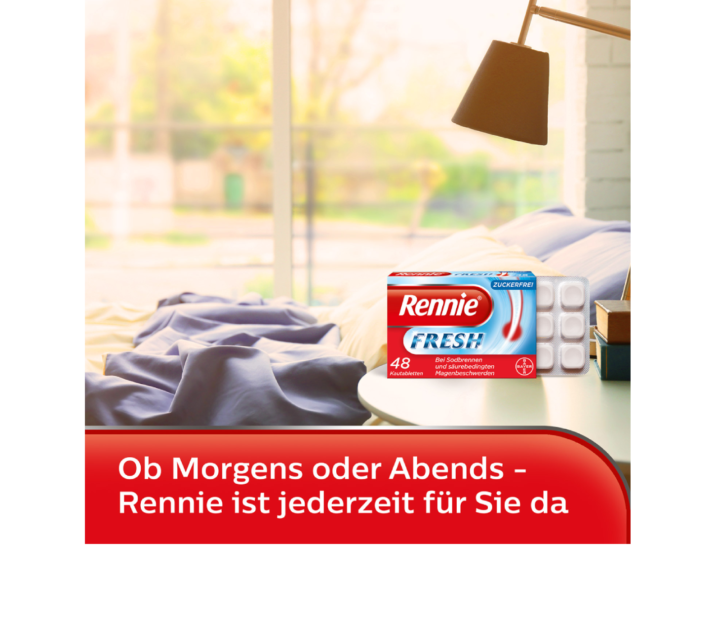 Rennie® FRESH Kautablette – erfrischend minzig | Rennie®